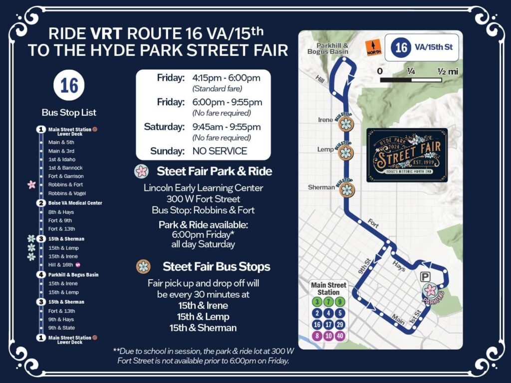 VRT offers extended service to the Hyde Park Street Fair - Valley ...