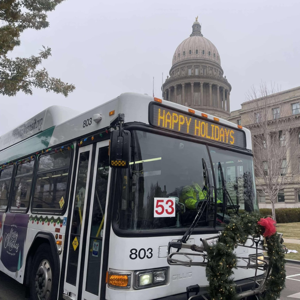 VRT at the Boise Holiday Parade - Valley Regional Transit