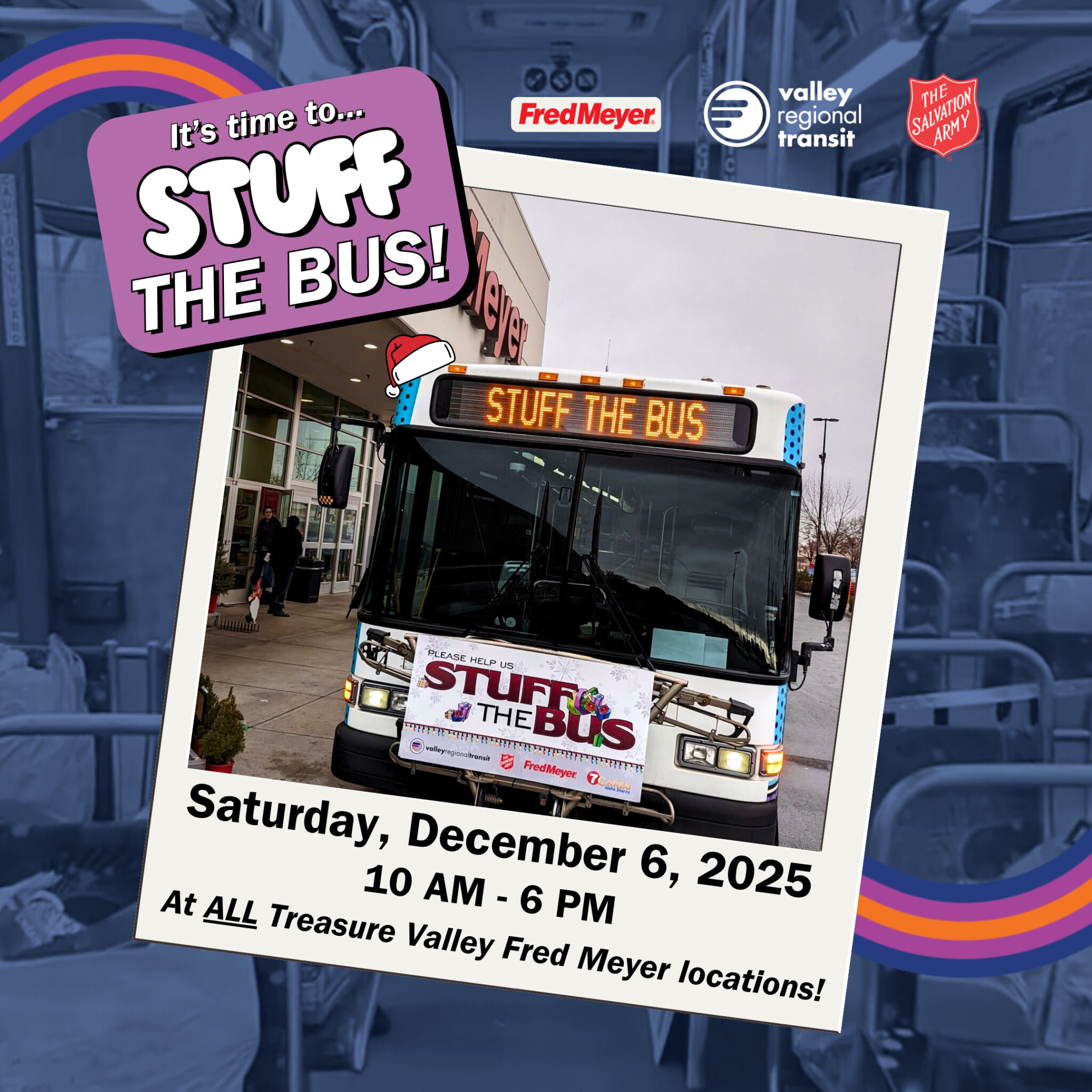 2025 Stuff the Bus Toy Drive - Valley Regional Transit